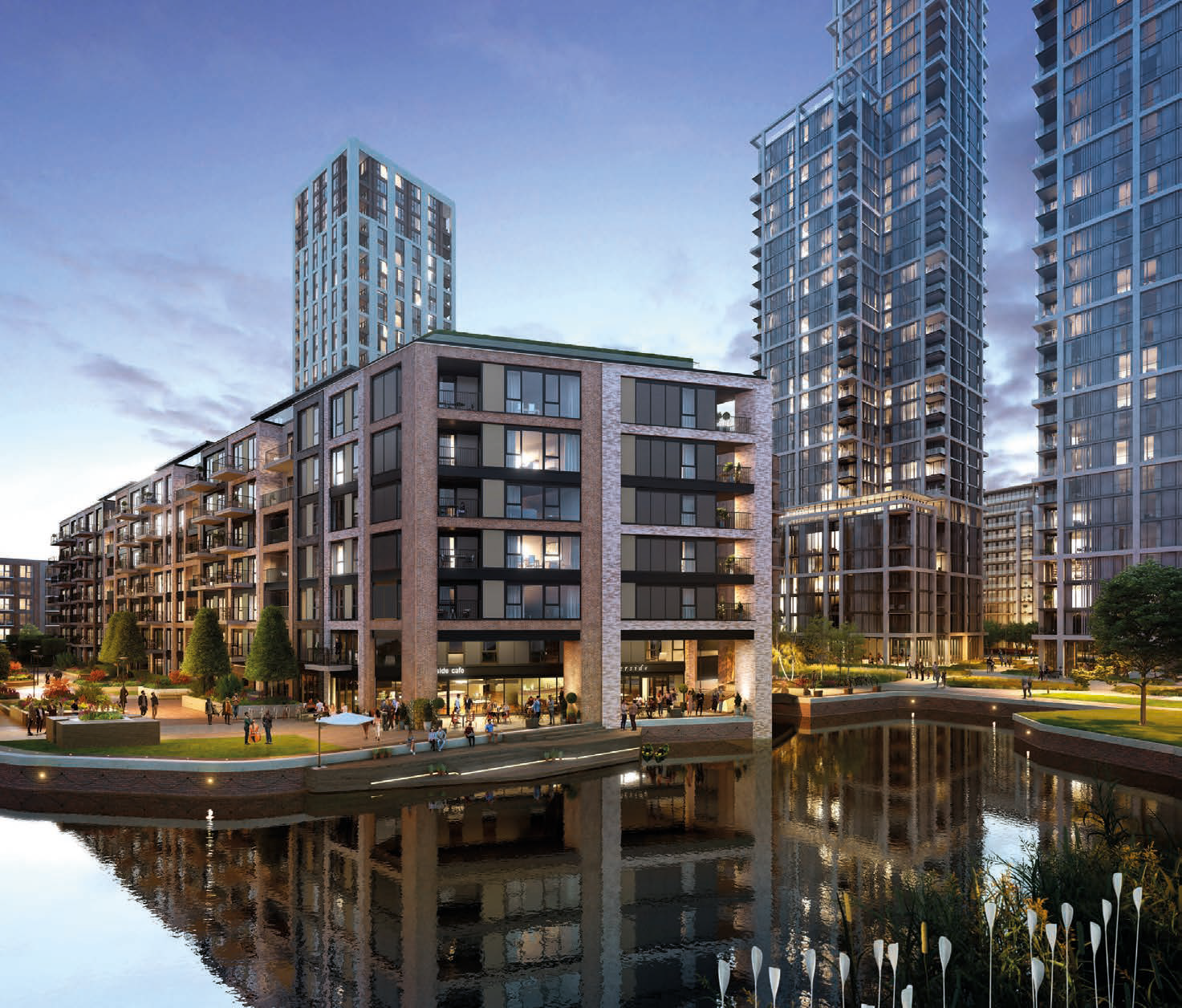Royal Albert Wharf is apartments in Royal Docks in Newham in London